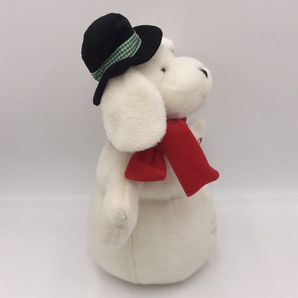 Vintage | Toys | Dog Snowman Plush Stuffed Animal 7 Holiday Petsmart ...